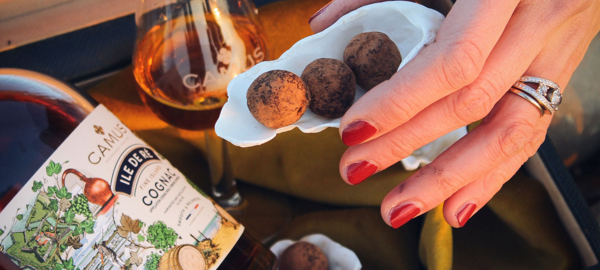 Truffes au chocolat - Pâques x Camus